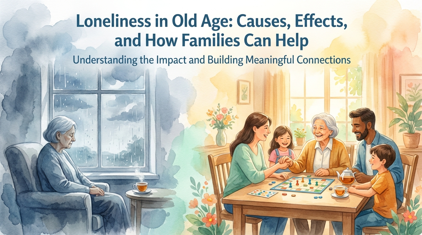 Loneliness in Old Age: Causes, Effects, and How Families Can Help - CFYI